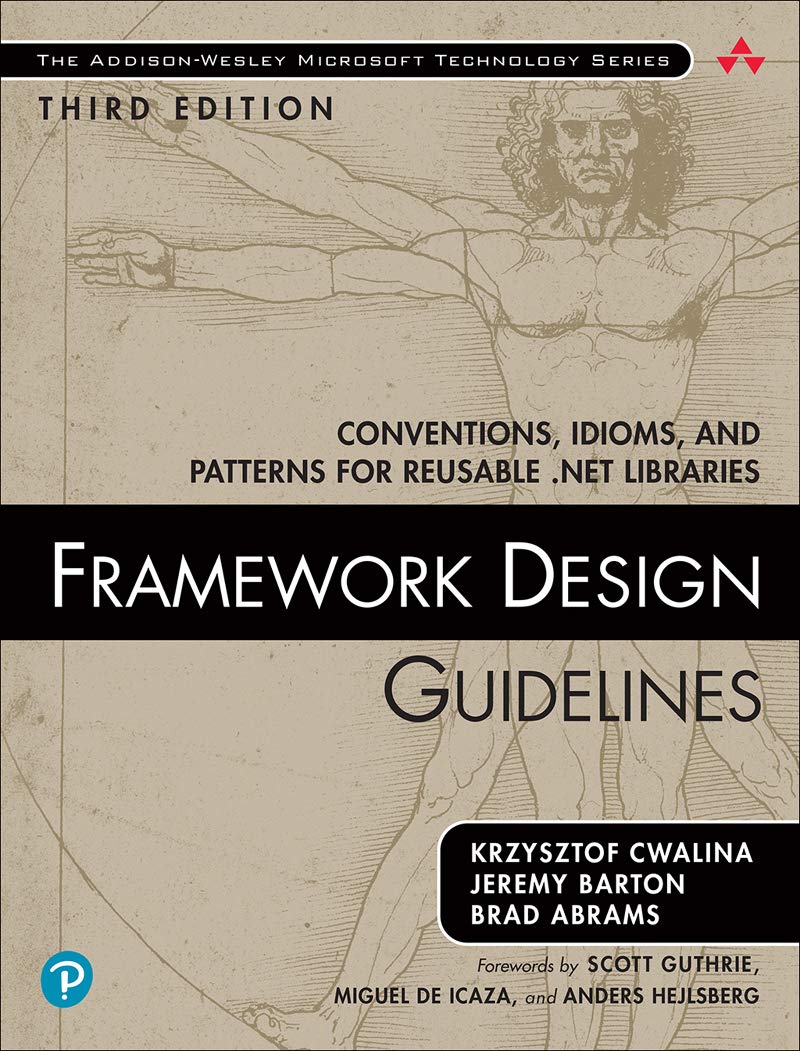 Framework Design Guidelines: Conventions, Idioms, and Patterns for ...