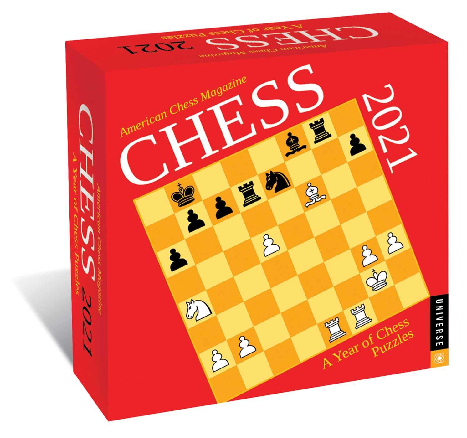 Chess 2021 Day-to-Day Calendar: A Year of Chess Puzzles by American ...