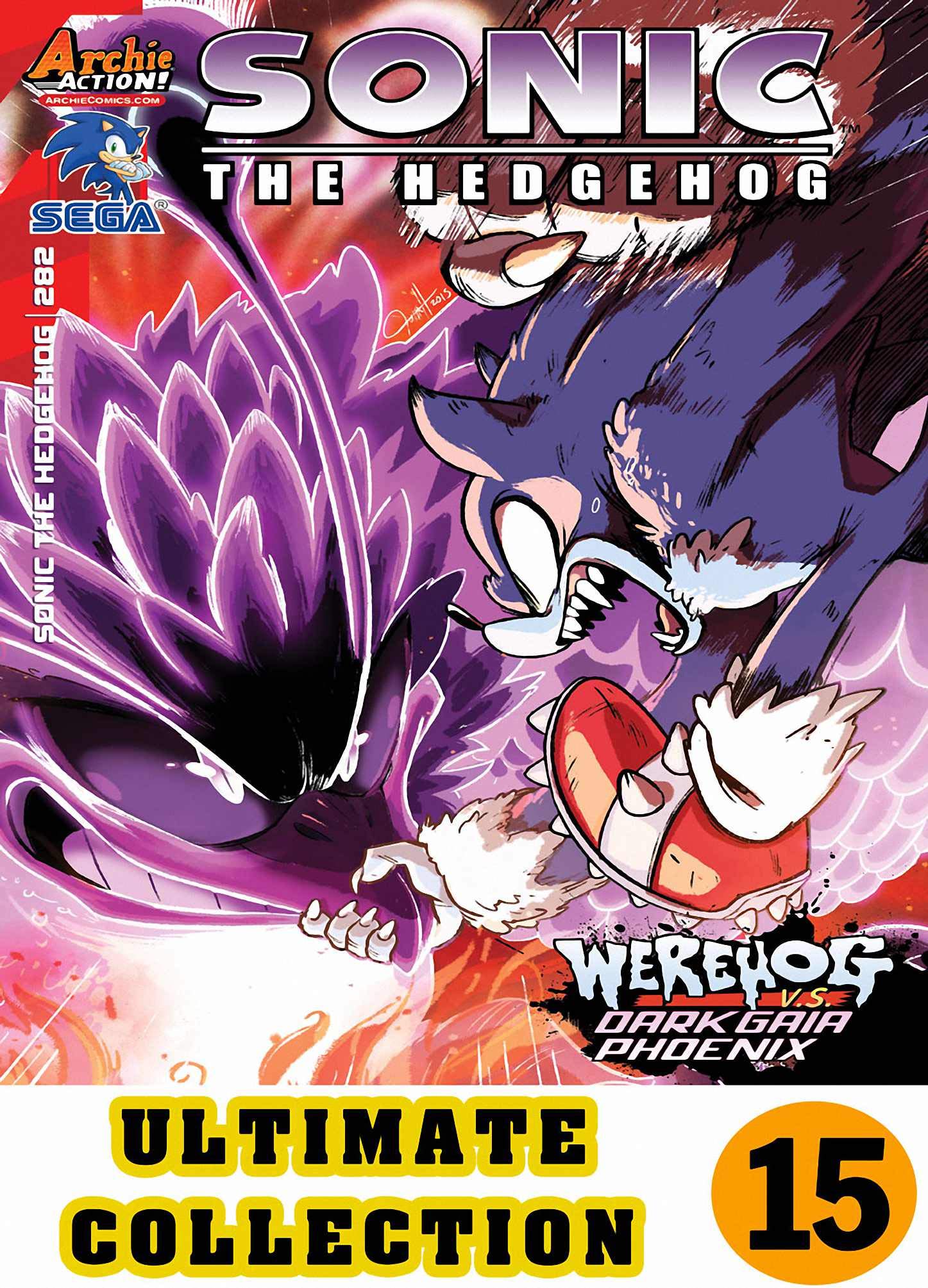 HedgeHog Ultimate: Collection 15 Adventure Of Sonic Cartoon Comic New ...