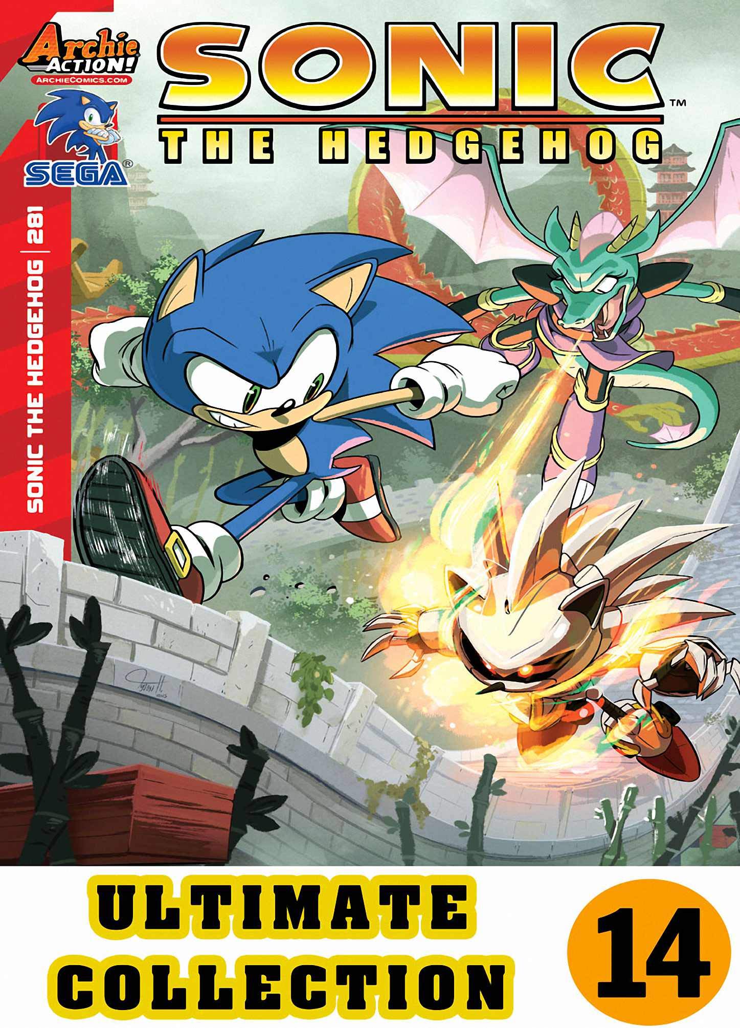 HedgeHog Ultimate: Collection 14 Adventure Of Sonic Cartoon Comic New ...