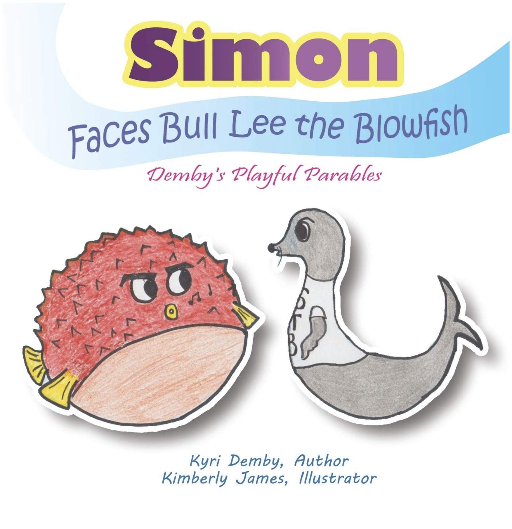 Simon faces Bull Lee the Blowfish by Kyri Demby | Goodreads