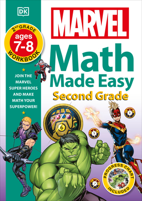 Marvel Math Made Easy, Second Grade: Join the Marvel Super Heroes and ...