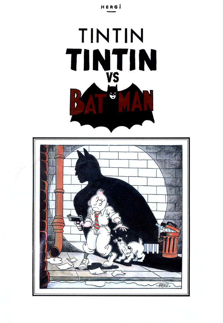 Tintin Vs Batman by Hergi, Bournazel | Goodreads