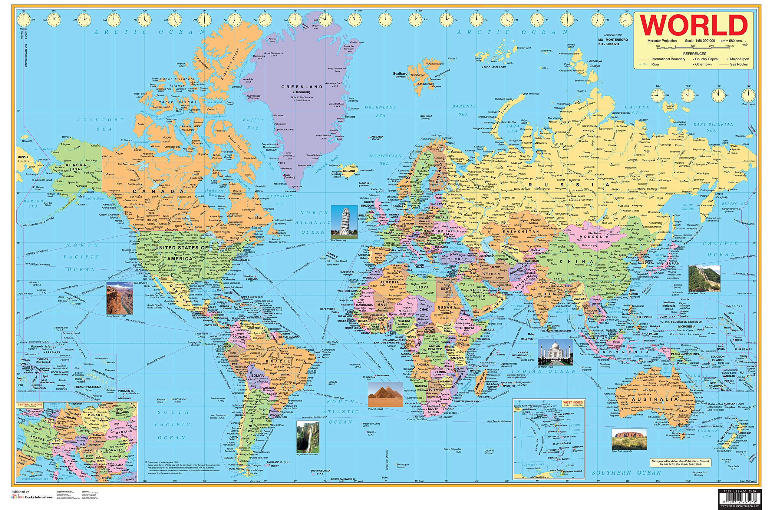 World Map : Charts by OM Books Editorial Team | Goodreads