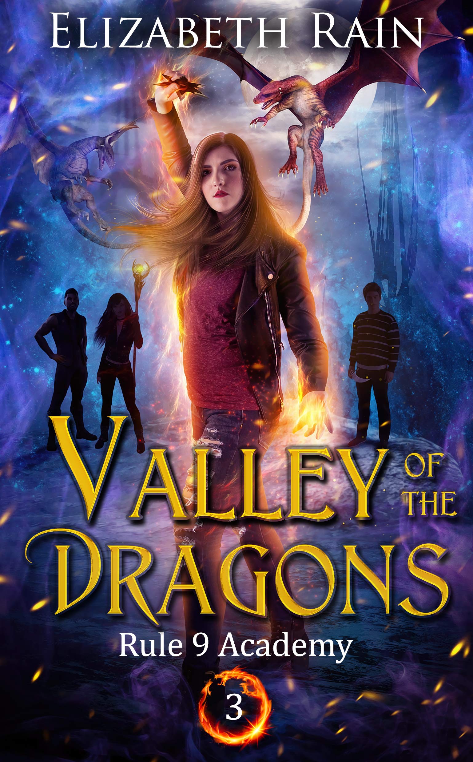 Valley of the Dragons (Rule 9 Academy #3) by Elizabeth Rain | Goodreads