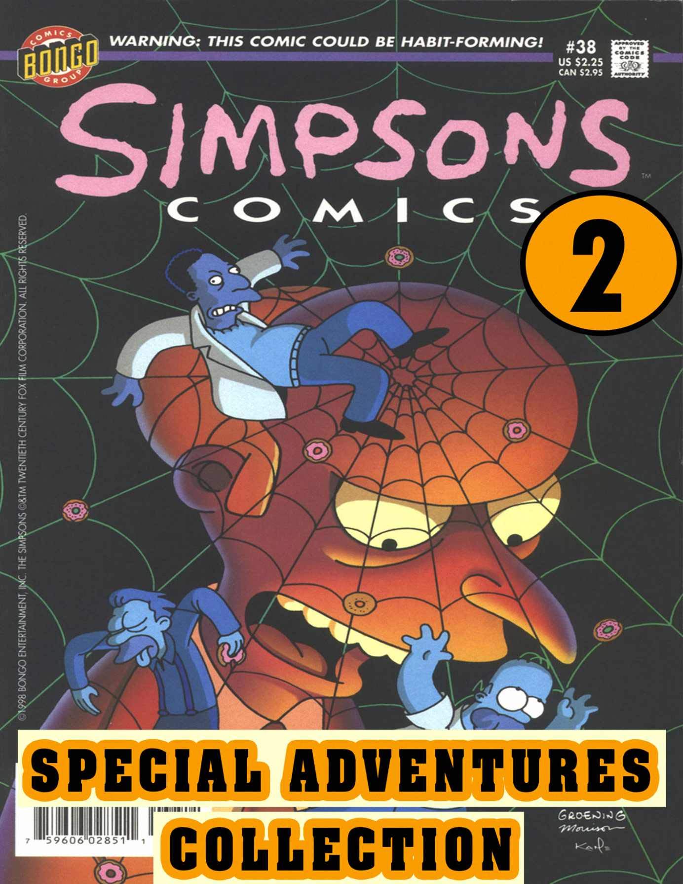 Simpson Adventures: Collection Book 2 - Funny Cartoon Family Comic ...