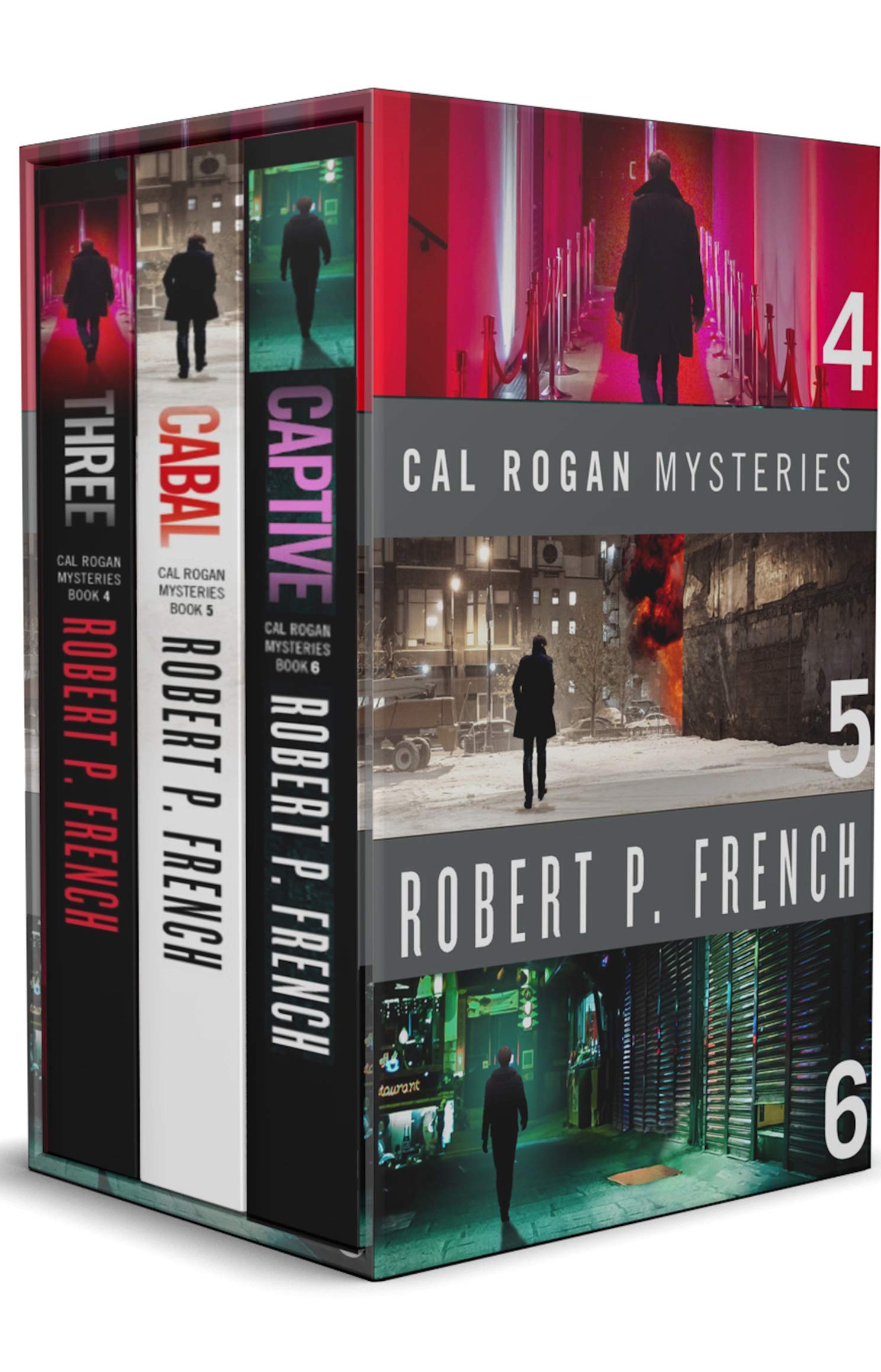 Cal Rogan Mysteries, Books 4, 5 & 6 (Box Set) by Robert P. French ...