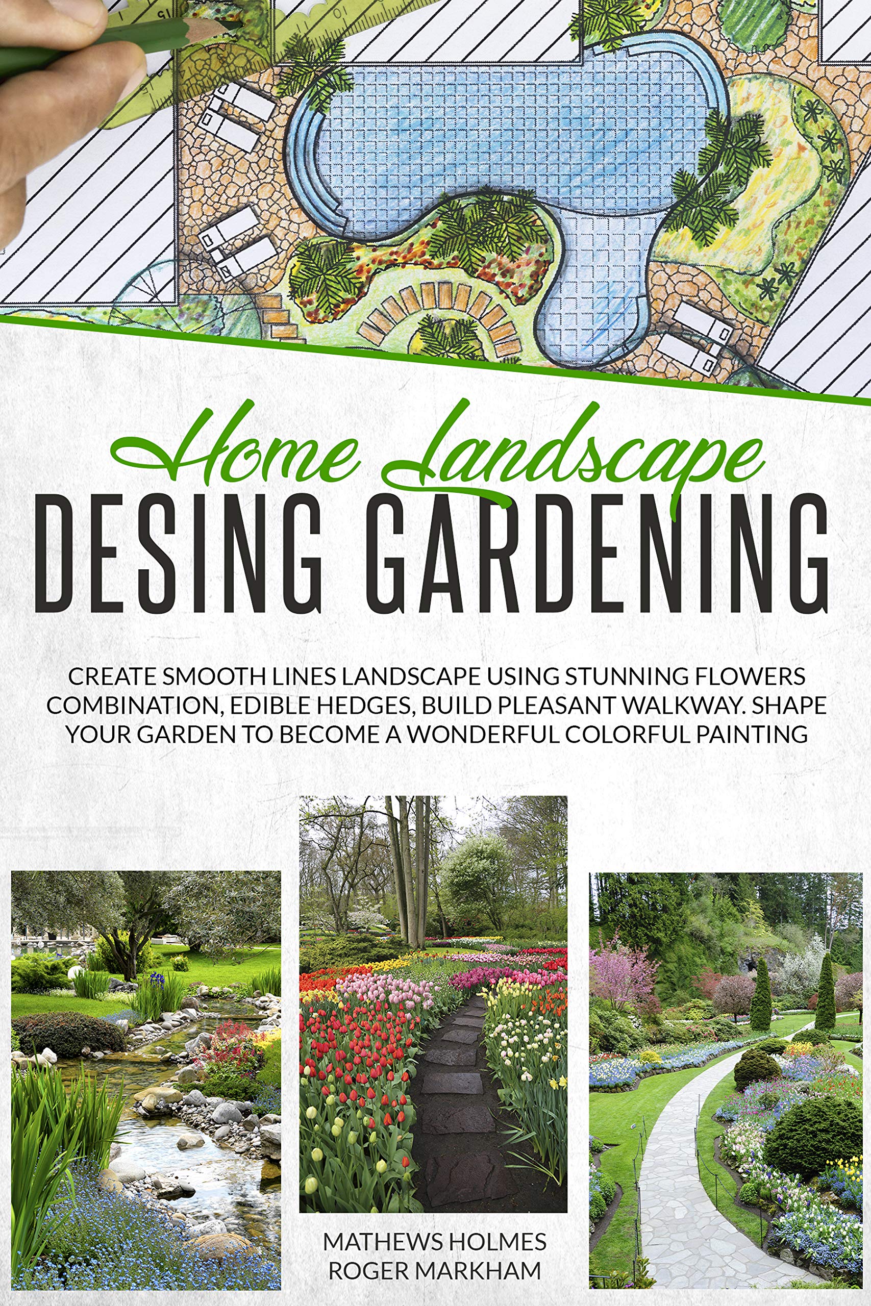 Home Landscape Design Gardening: Create Smooth Lines Landscapes Using ...