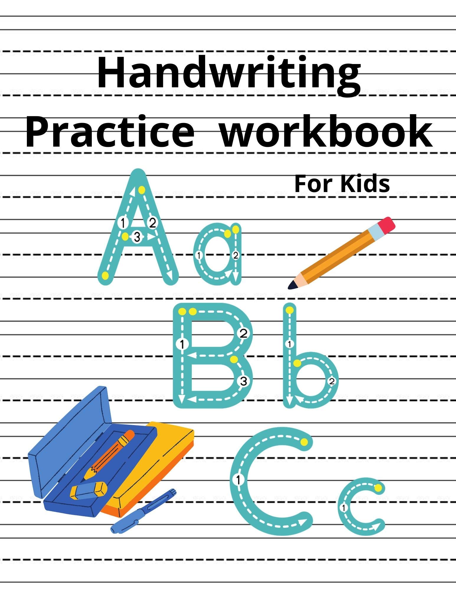 ABC Handwriting Practice workbook for Kids: Alphabet Letter Tracing ...