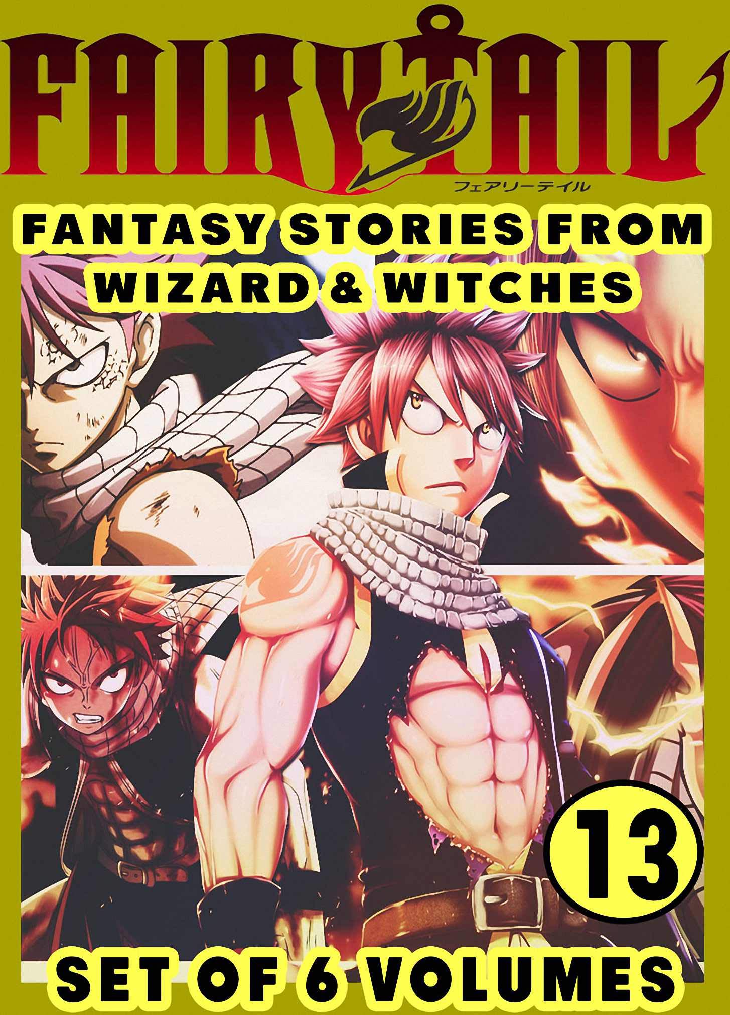 Fantasy Wizard: Book Collection 13 Fairy Shonen Action Manga Adventure ...