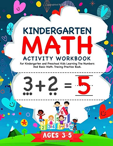 Kindergarten Math Activity Workbook: For Kindergarten and Preschool ...