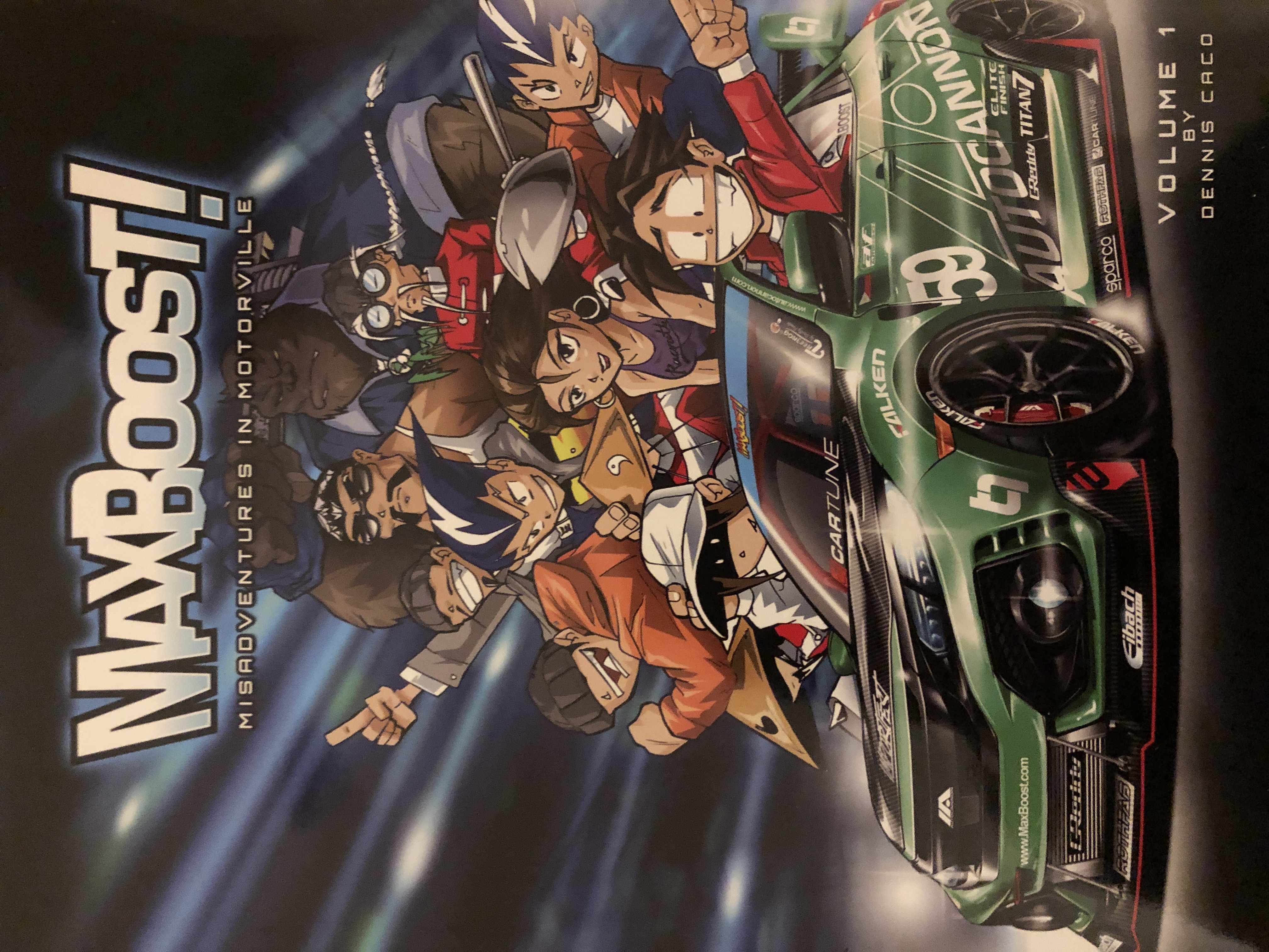 Max Boost Comic Volume 1 Collector Edition by Dennis Caco | Goodreads