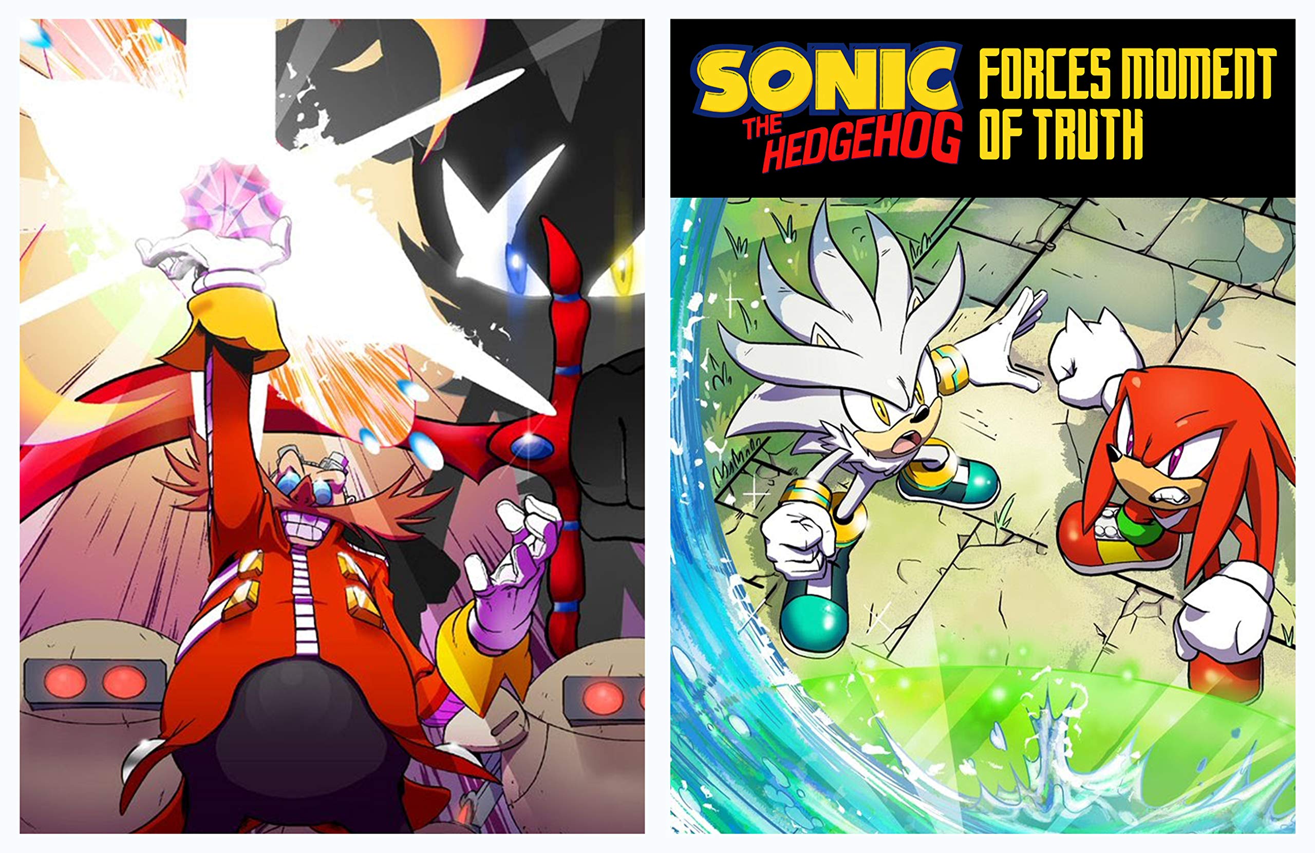 Sonic: The Hedgehog Sonic Forces Moment of Truth Comics Books by Rhys ...