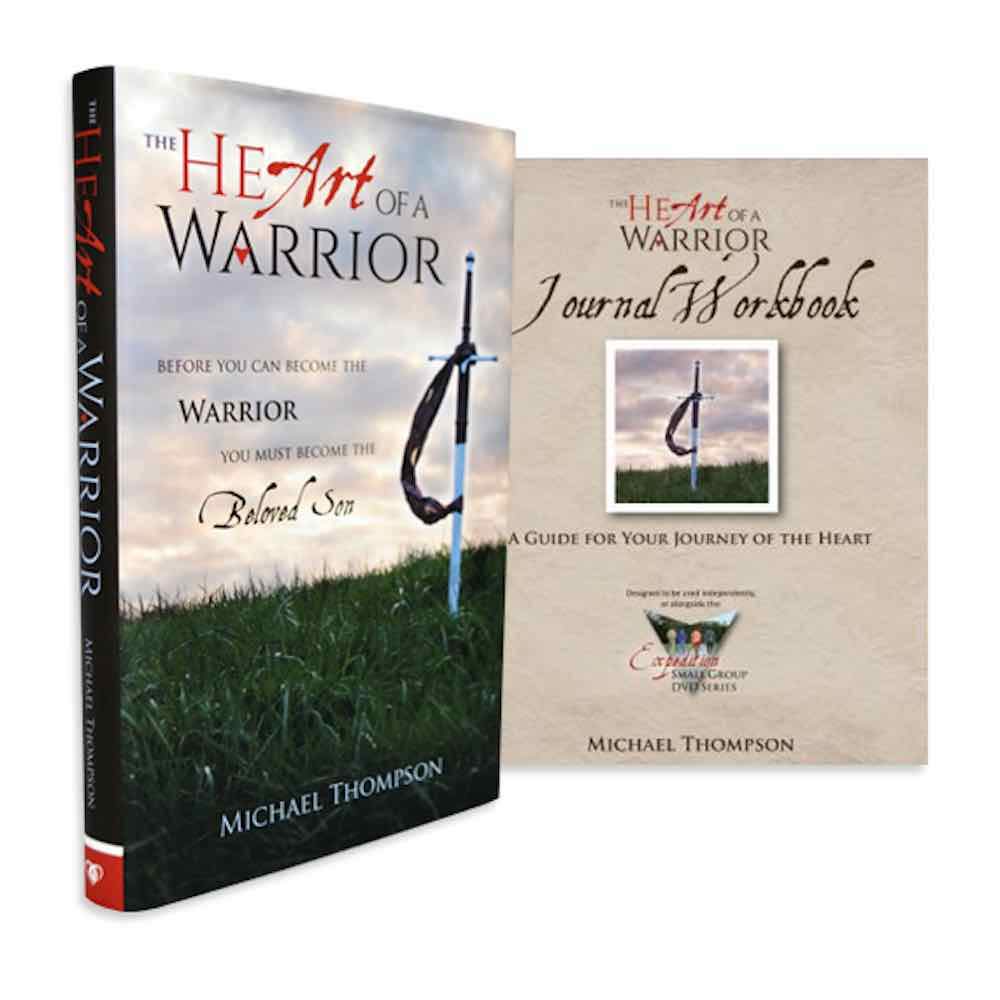 The Heart of a Warrior Book/Journal Workbook Bundle by Michael Thompson ...