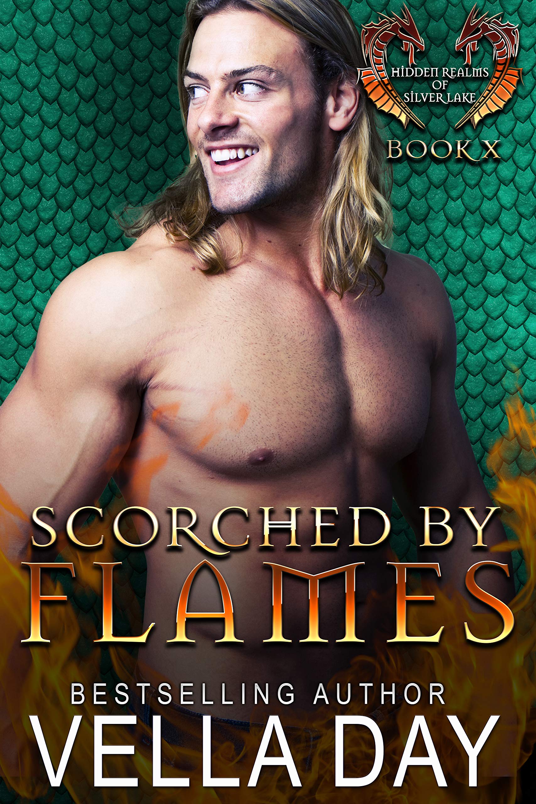 Scorched By Flames (Hidden Realms of Silver Lake #10) by Vella Day ...
