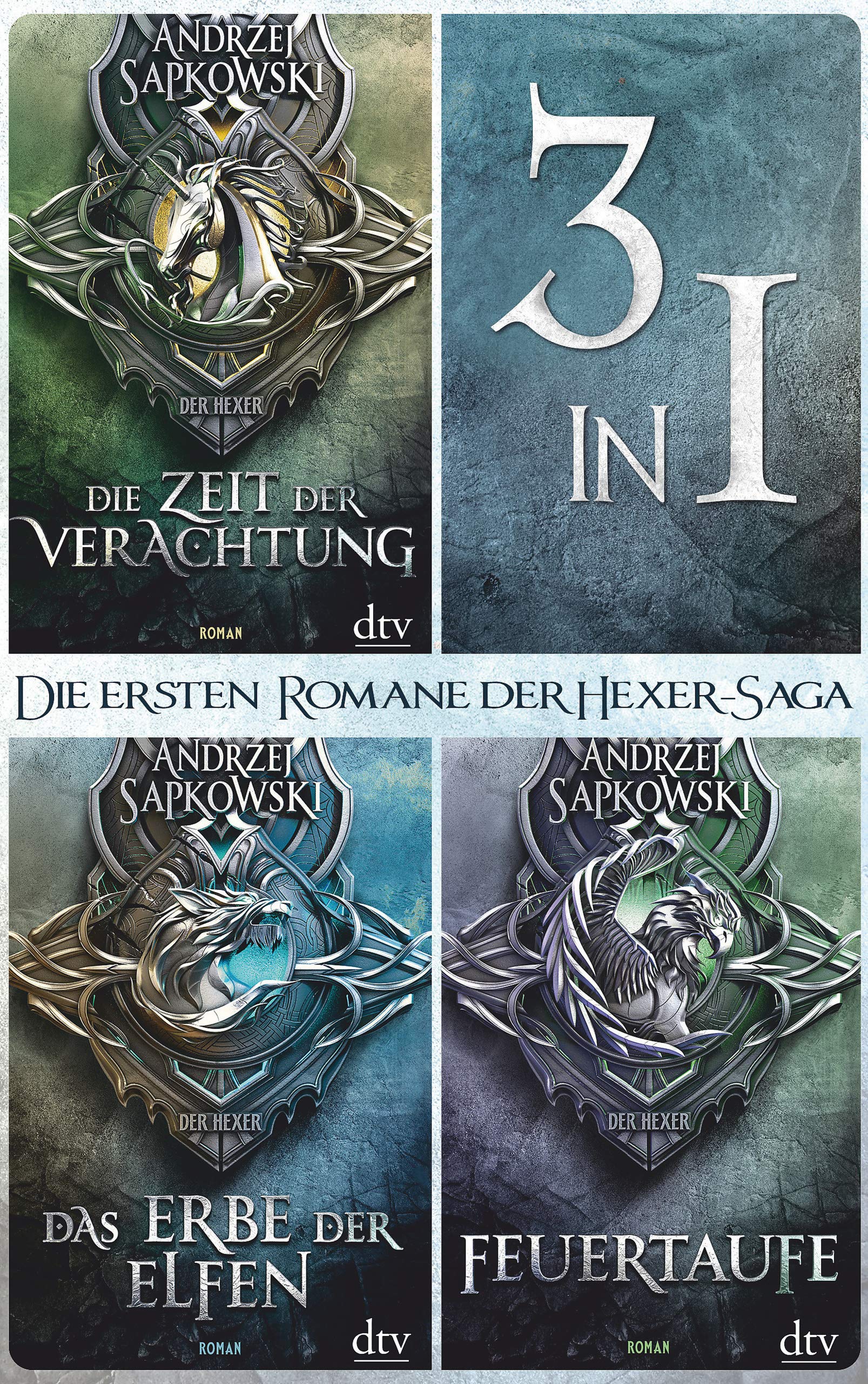 Die ersten drei Romane der Hexer-Saga: Das Erbe der Elfen - Die Zeit ...