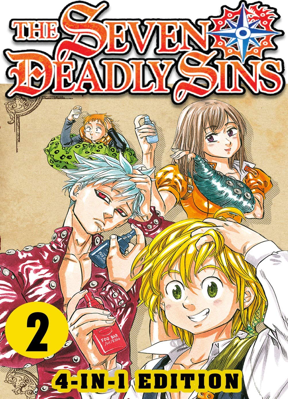 Seven Deadly: Book 2 -The Deadly 4-in-1 Edition Great Action Graphic ...