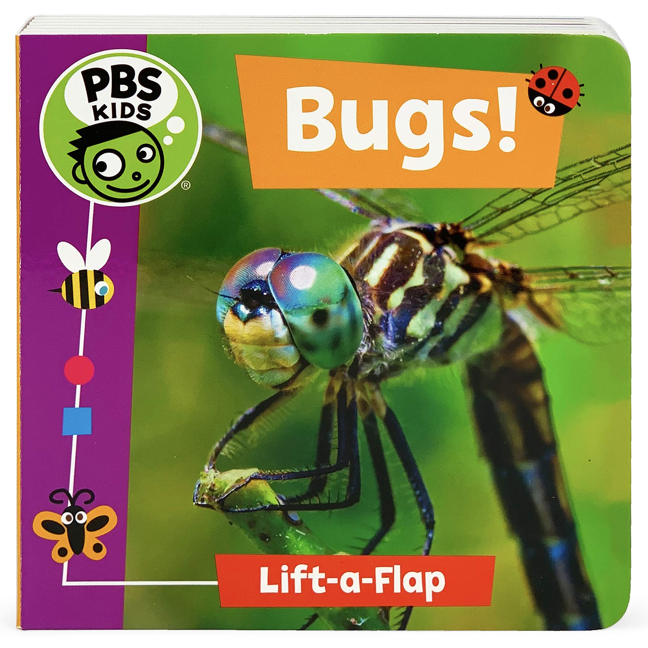 Bugs and Insects! A PBS Kids Lift-a-Flap Board Book for Babies and ...