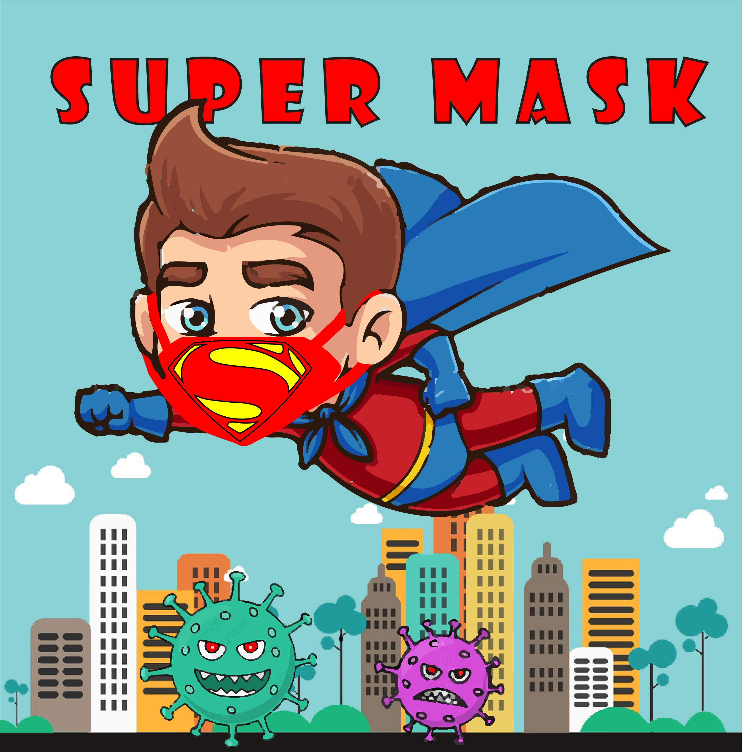 Super Mask: A Children’s Book About Kindness and Preventing the Spread ...