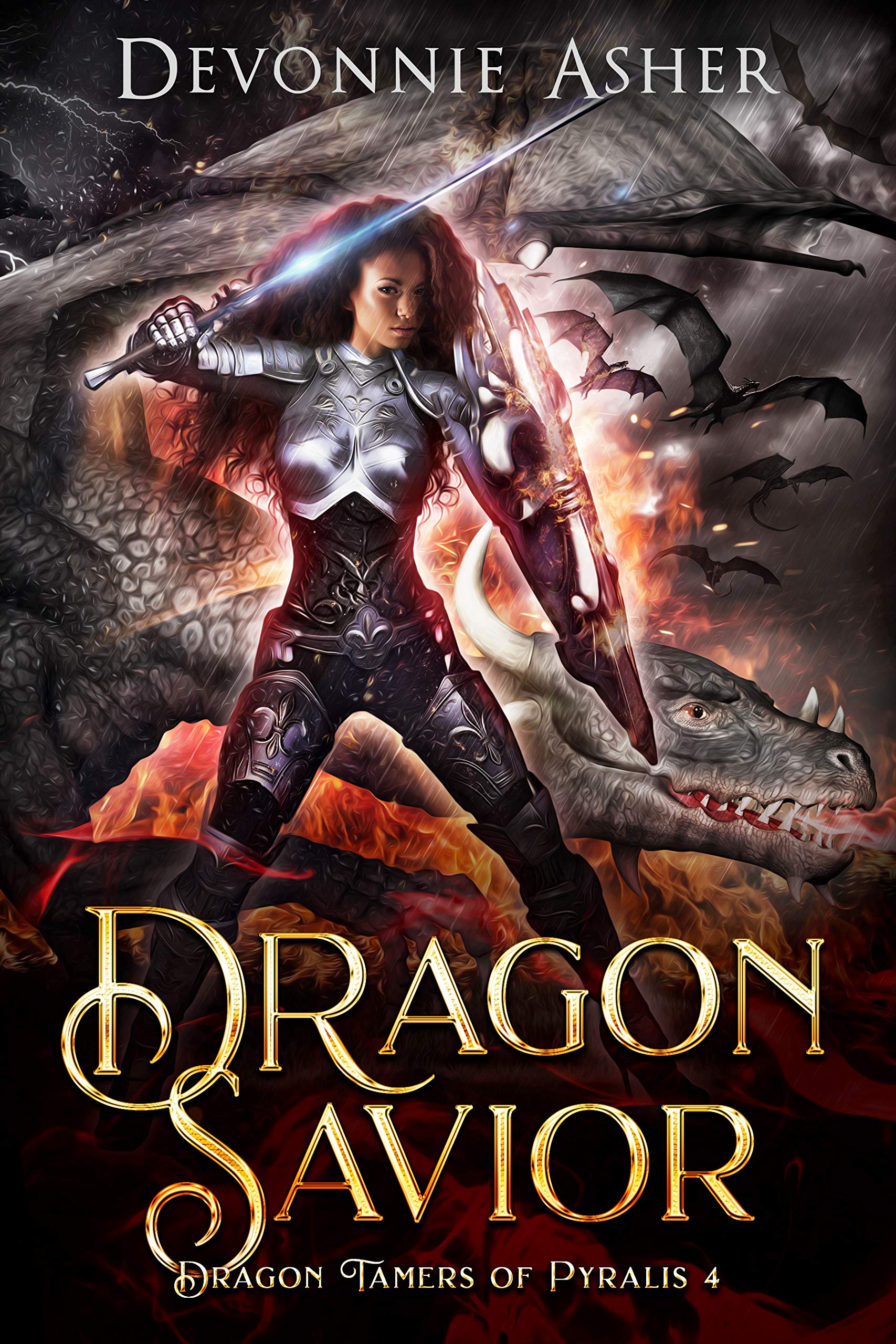 Dragon Savior (Dragon Tamers of Pyralis, #4) by Devonnie Asher | Goodreads