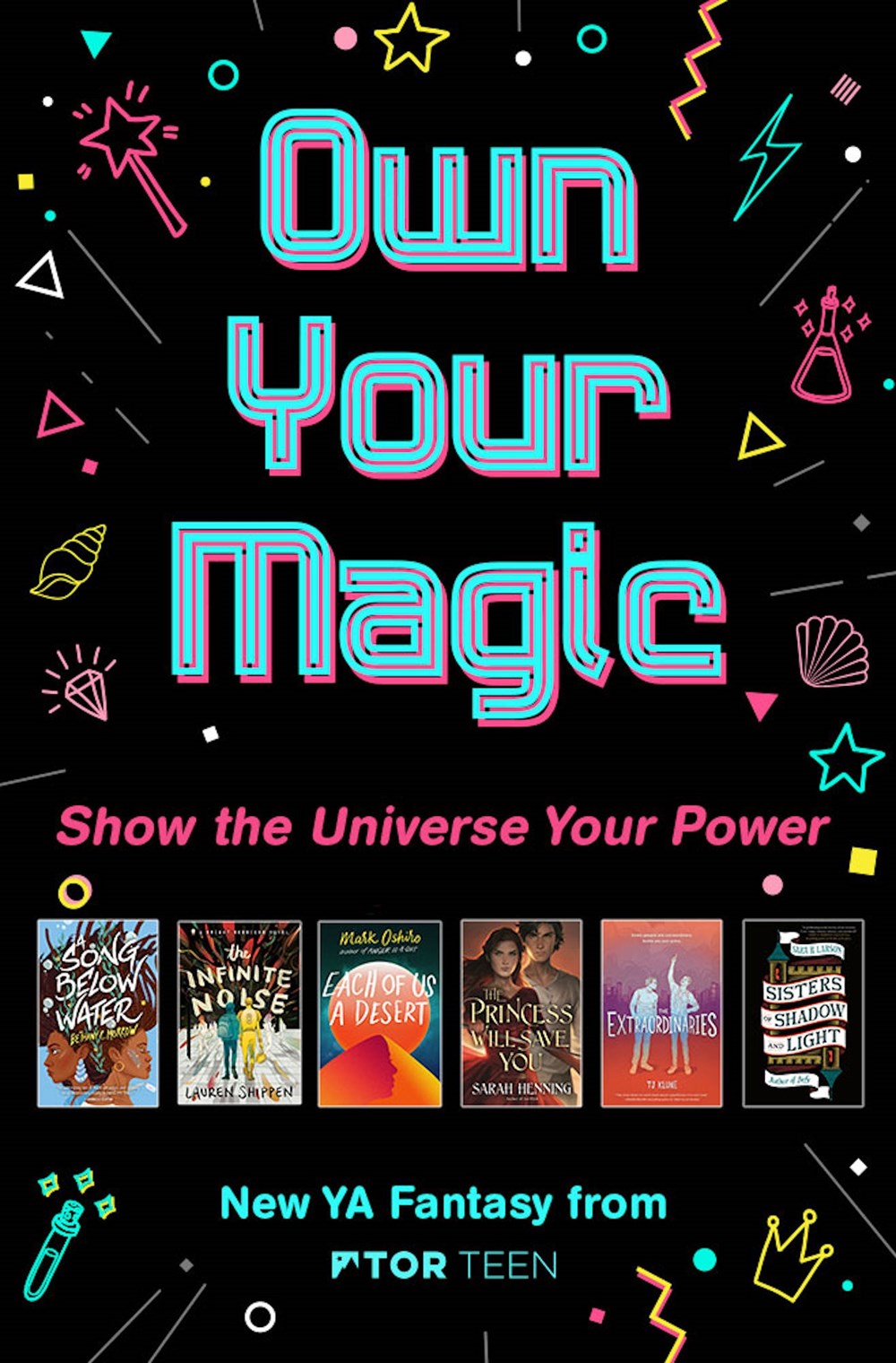 Own Your Magic Sampler: New YA Fantasy from Tor Teen by Bethany C ...