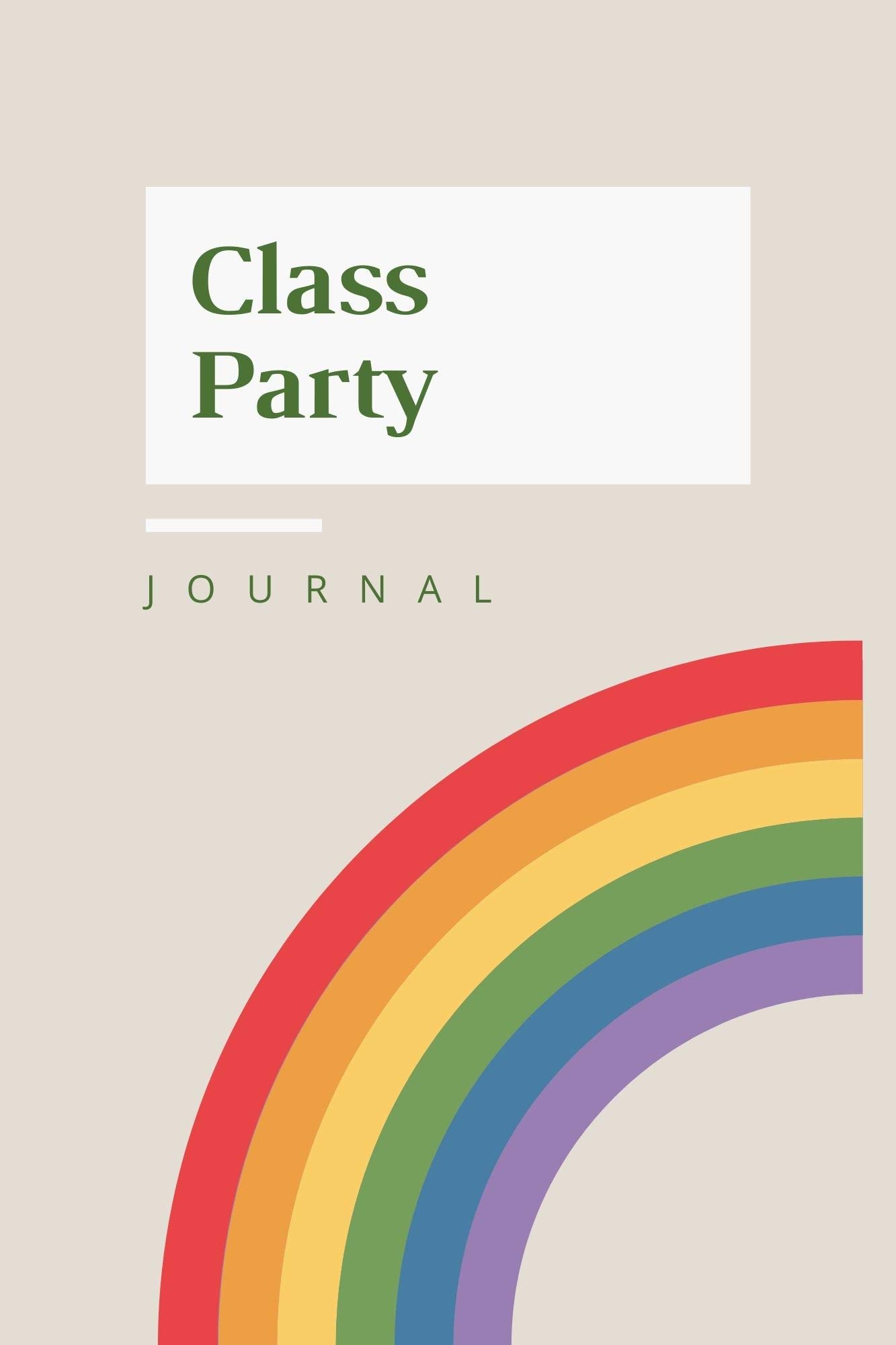 Class Party | A Beautiful Journal for Your Kids: Activities Journal for ...