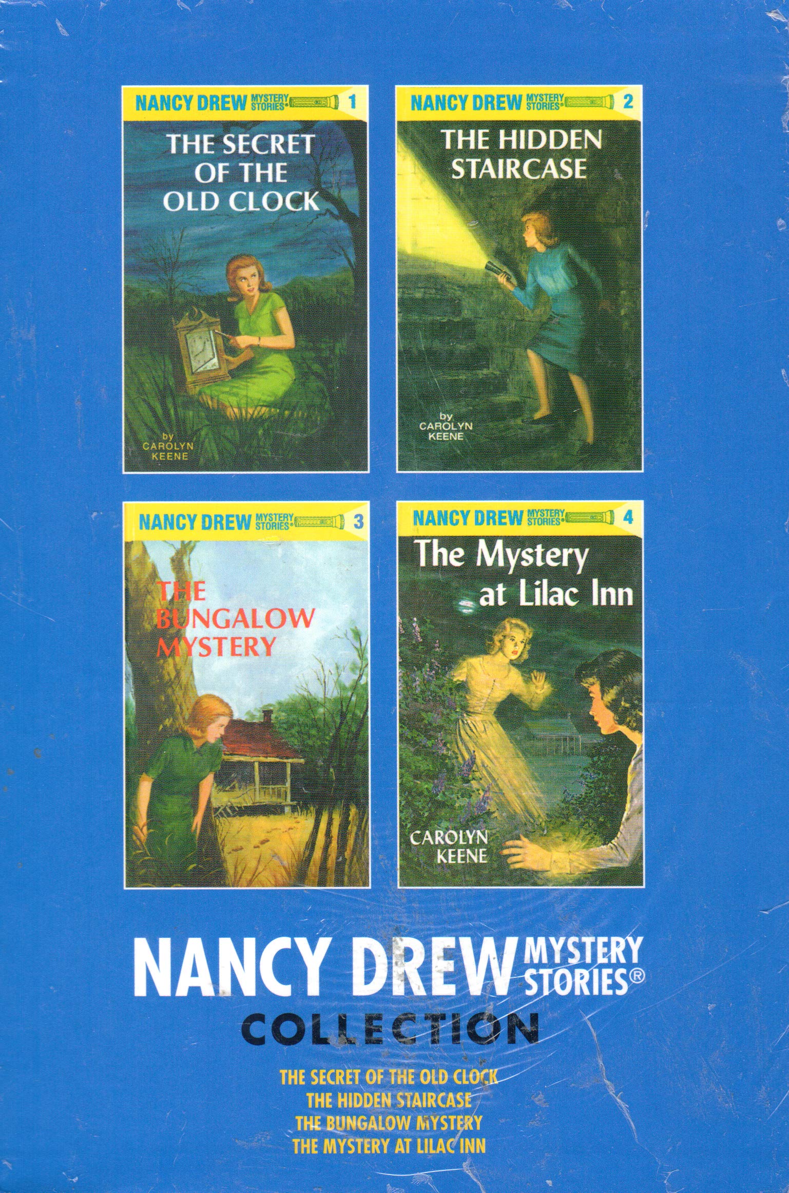 Nancy Drew Mystery Stories Collection Starter Books 1 to 4 Set: The ...