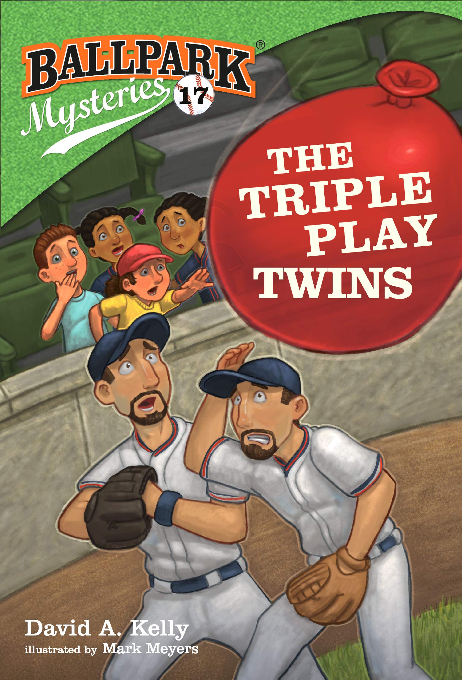 The Triple Play Twins (Ballpark Mysteries #17) by David A. Kelly ...