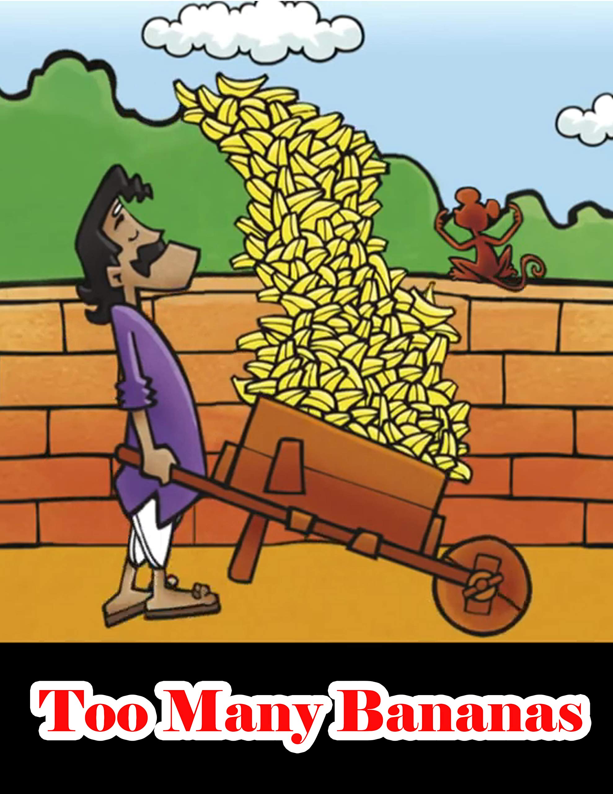 Too Many Bananas: Learn English with Story for Children and Adults. by ...