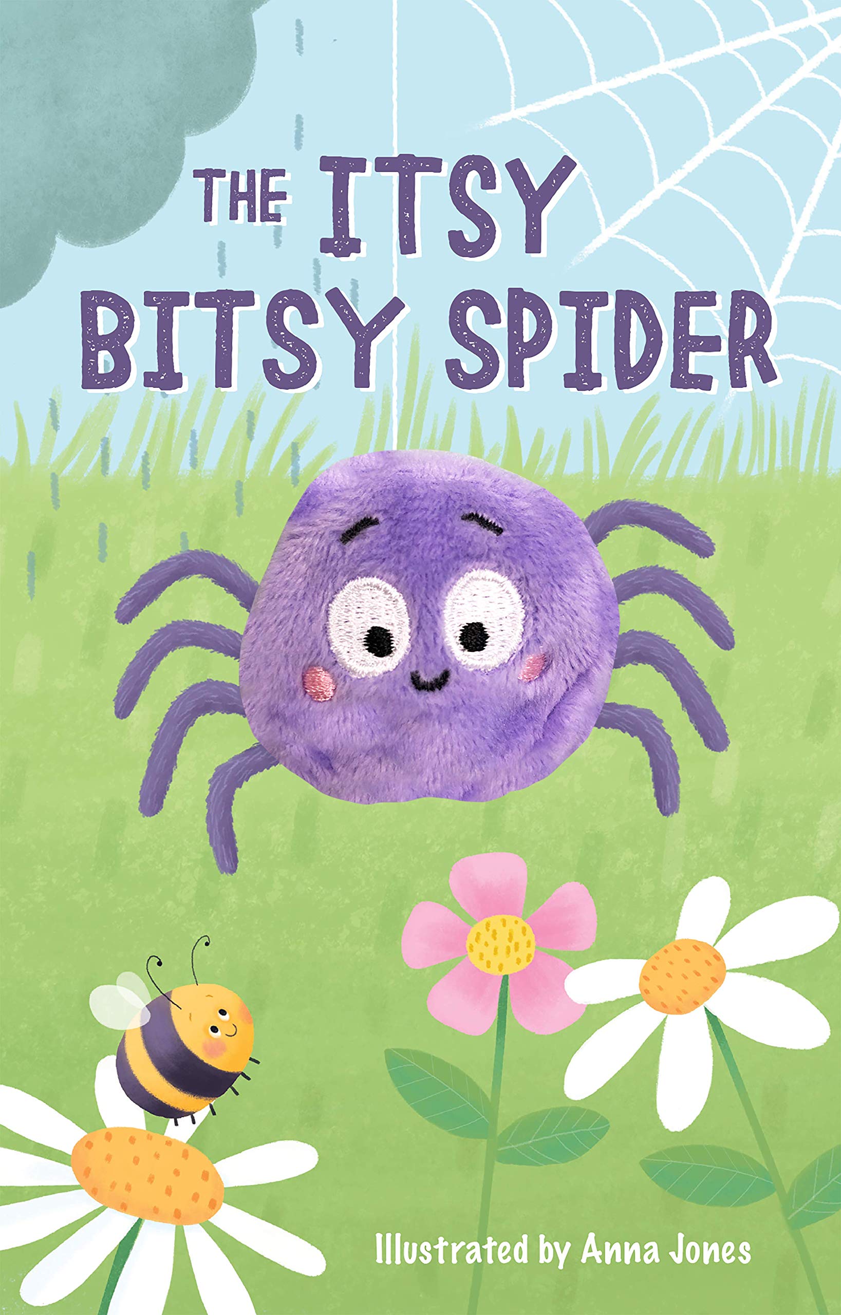 Itsy Bitsy Spider - Children's Finger Puppet Board Book by Little Hippo ...