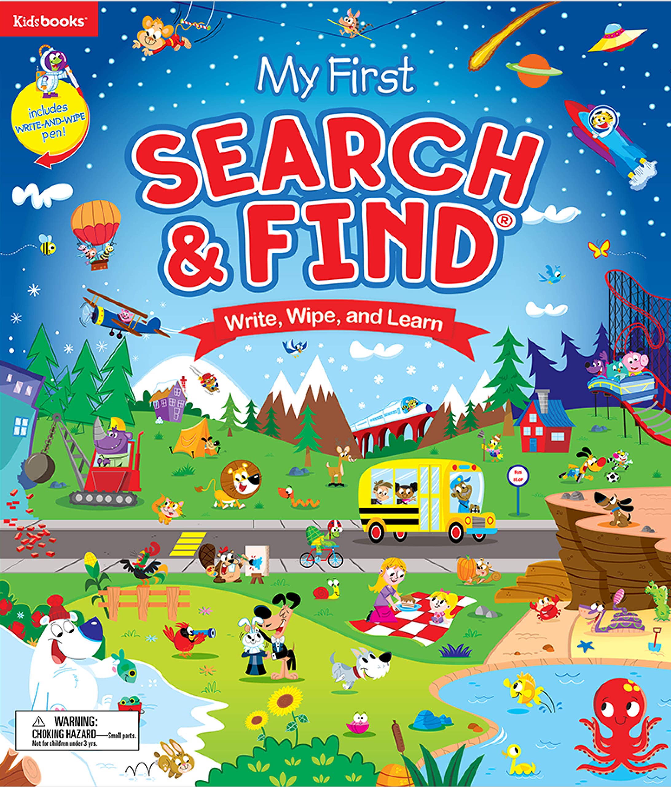 My First Search & Find: Write, Wipe, and Learn-The Perfect Take-Along ...
