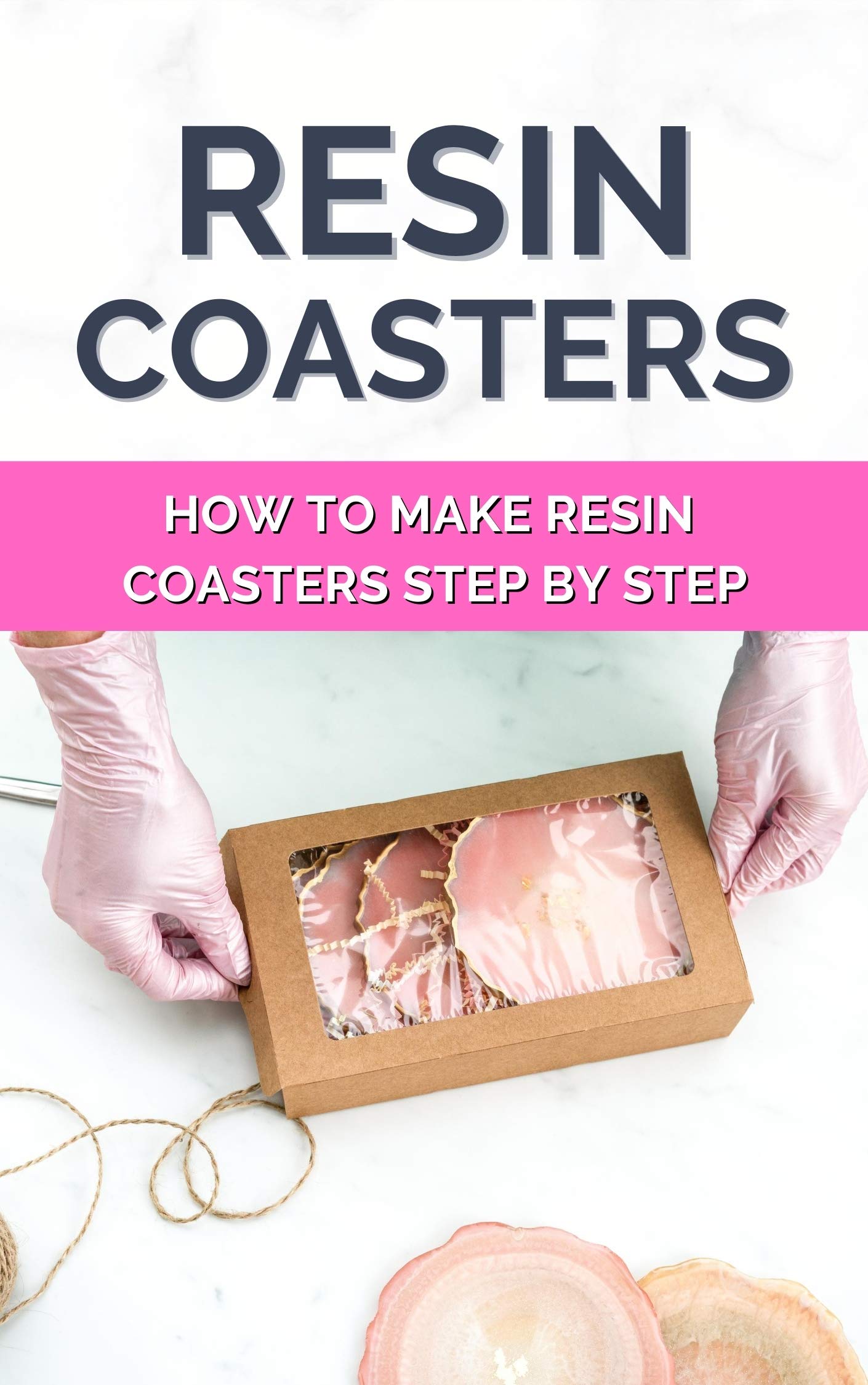Resin Coasters: How to make resin coasters step by step - Epoxy resin ...