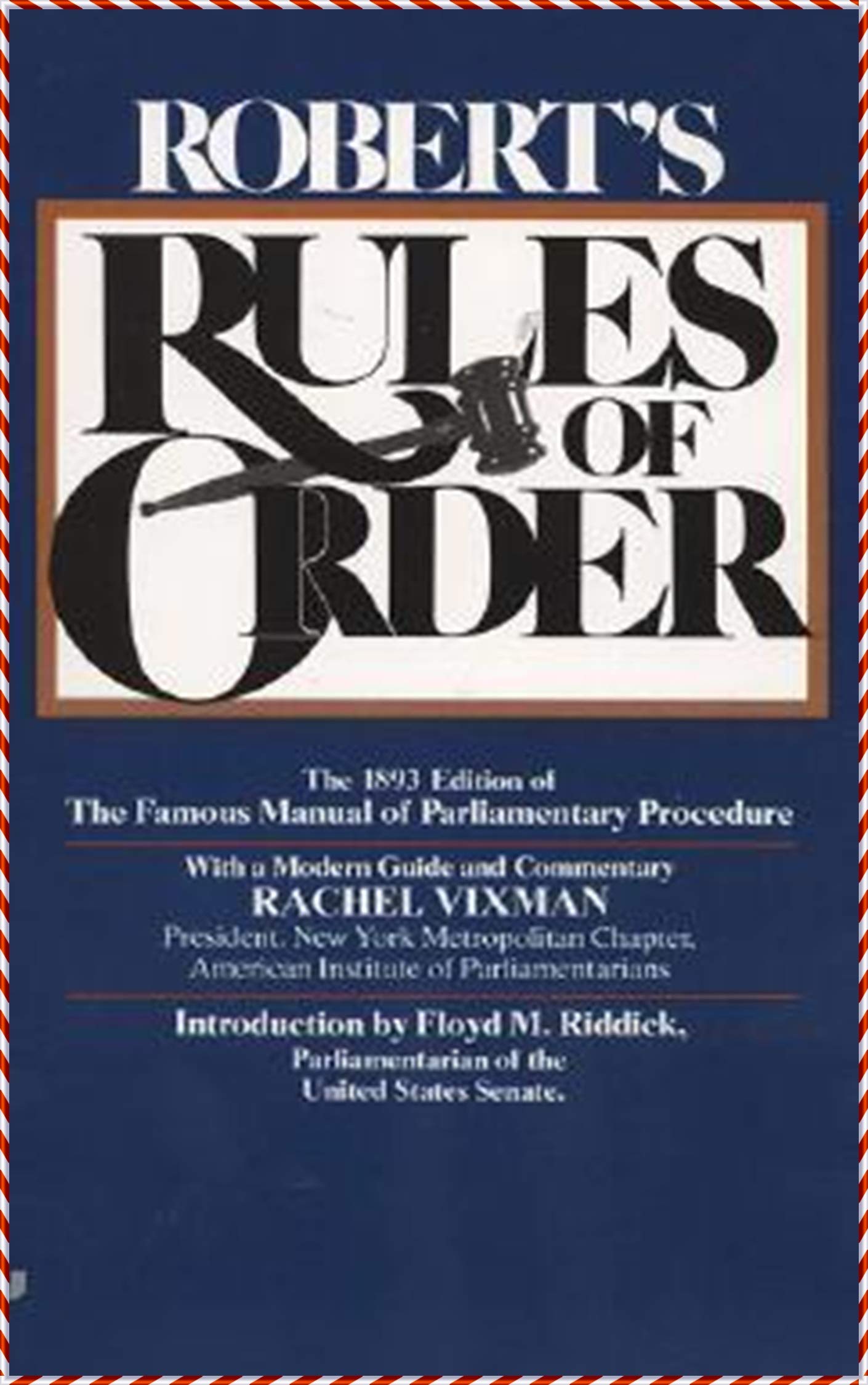 Robert's Rules of Order - Henry M. Robert [World'S Best Edition] by ...