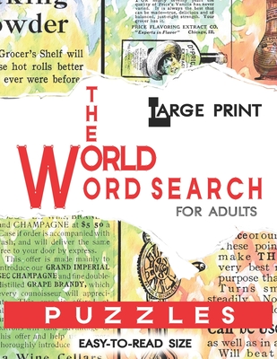 In The World Word Search Puzzles Book: Large Print Word Search Book for ...