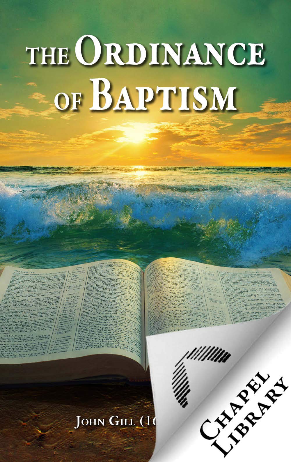 The Ordinance of Baptism by John Gill | Goodreads