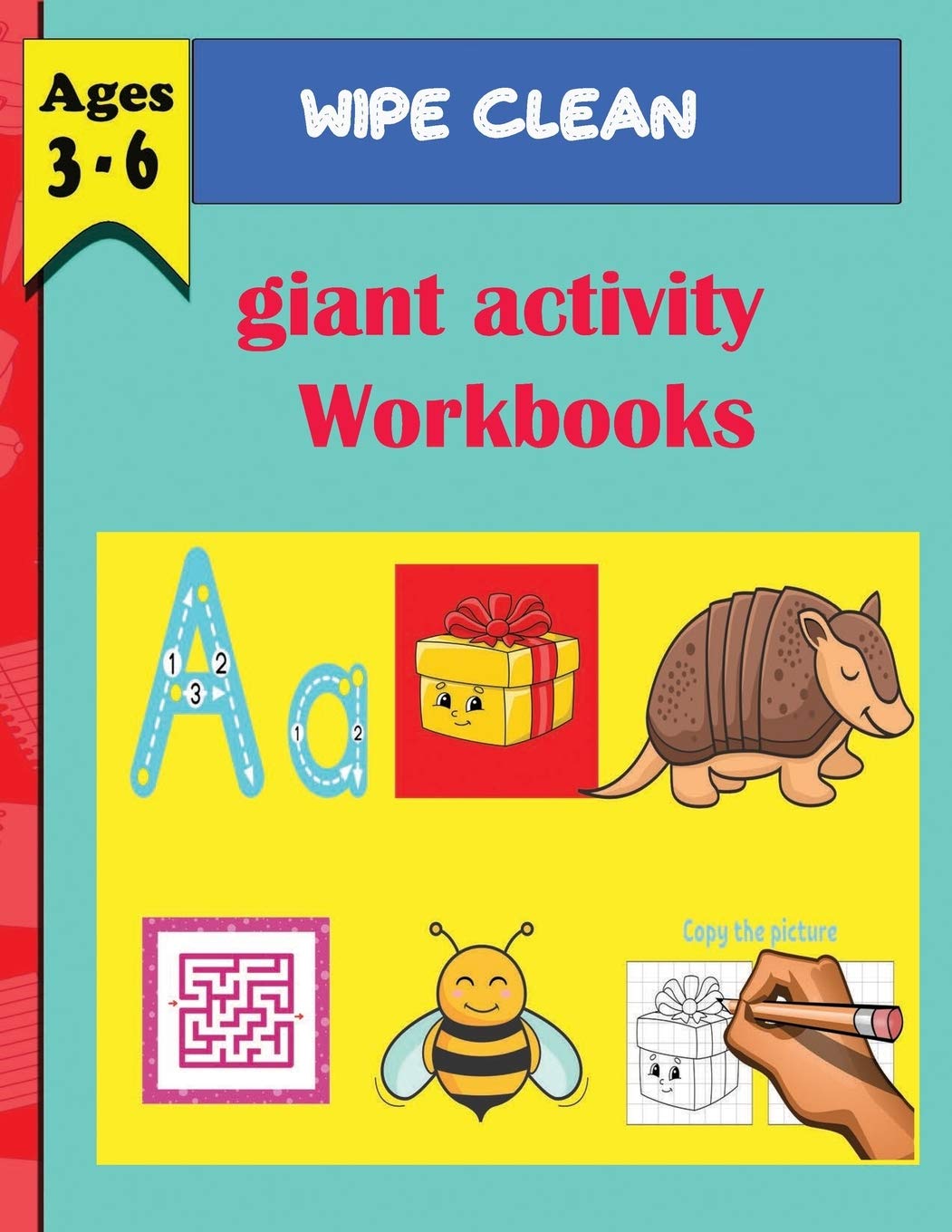 wipe clean giant activity workbook (ages 3 -6): Write-On Wipe-Off Fun ...
