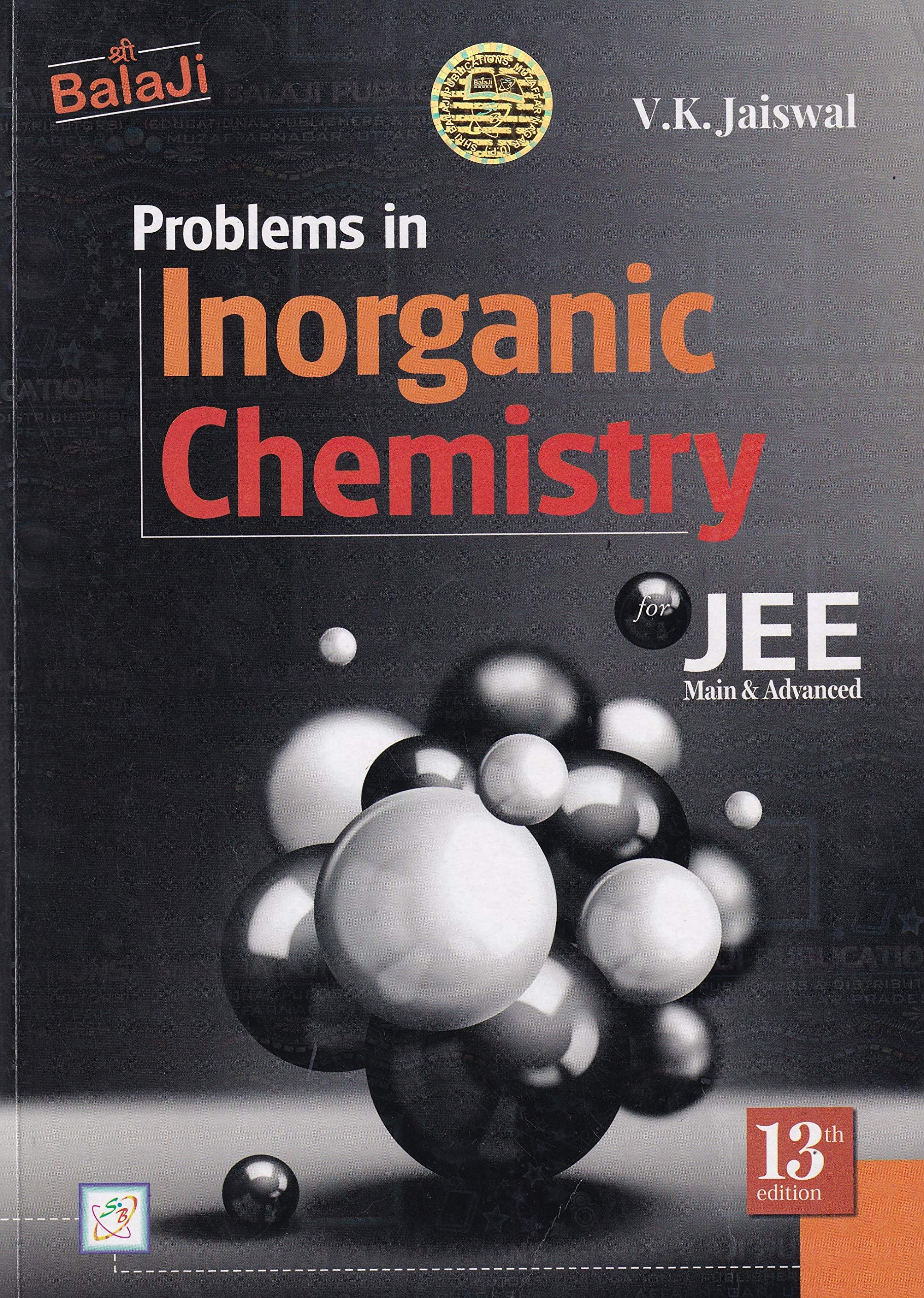 Problems in Inorganic Chemistry for JEE Mains & Advanced by V.K ...