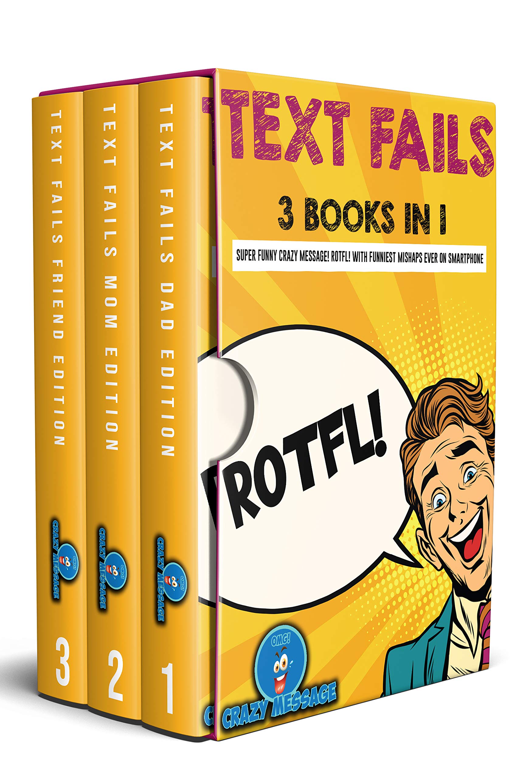 Text Fails: 3 Books in 1: Super Funny Message! ROTFL With Funniest ...