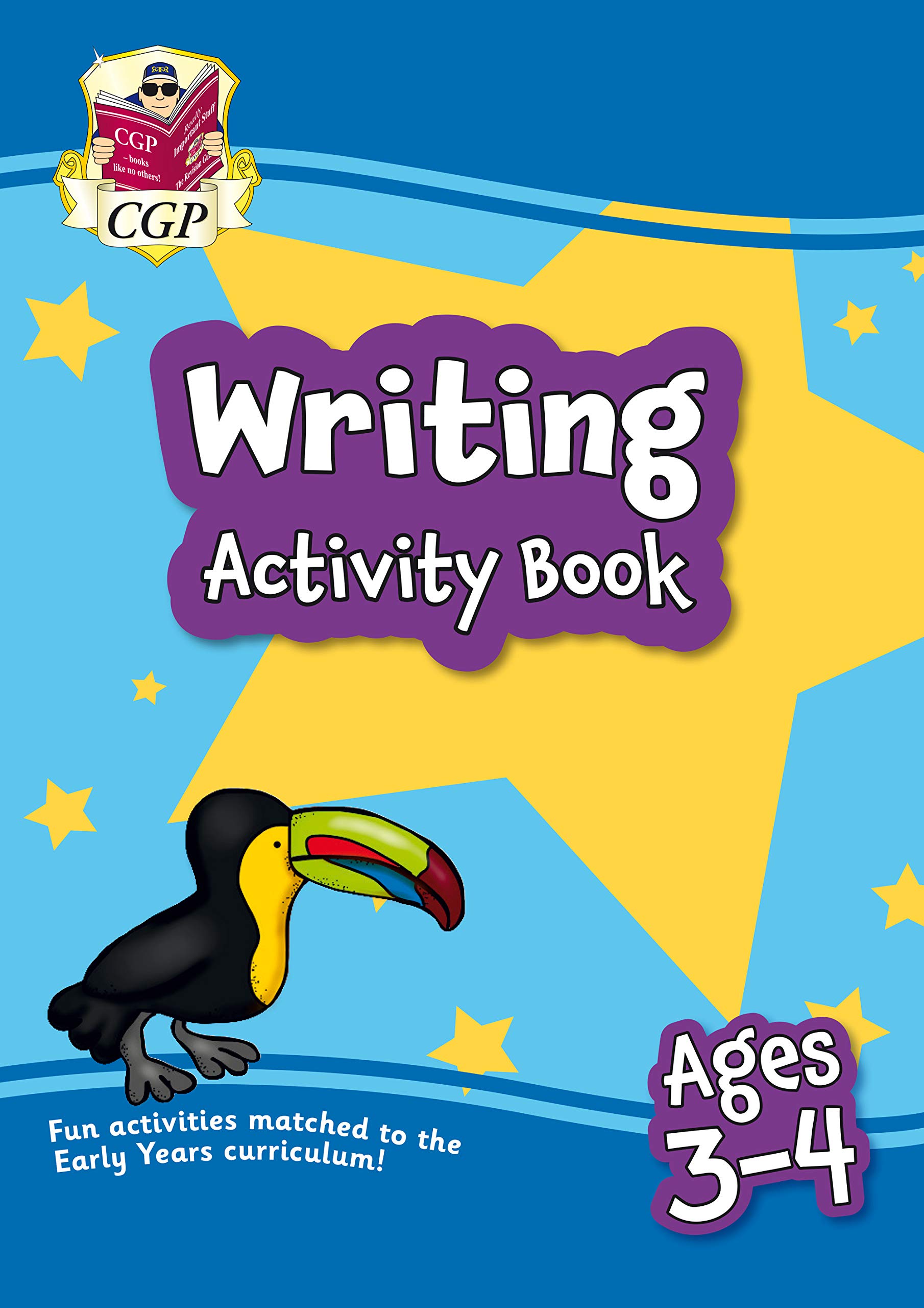 Writing Activity Book for Ages 3-4 (Preschool) by CGP Books | Goodreads