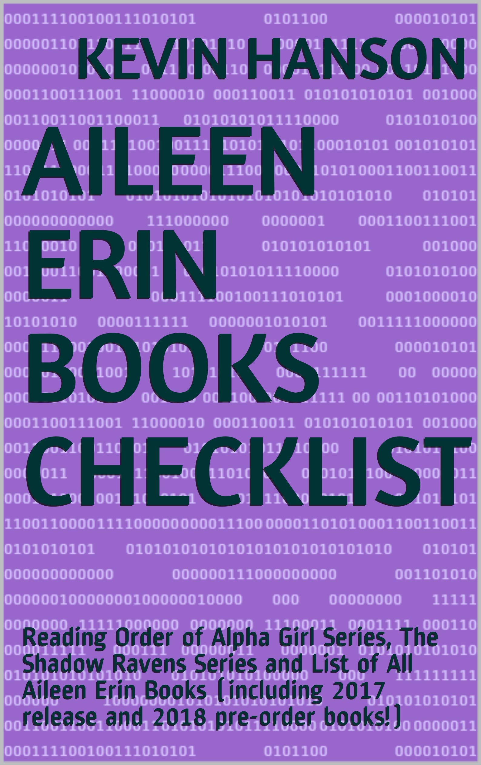 Aileen Erin Books Checklist: Reading Order of Alpha Girl Series, The ...
