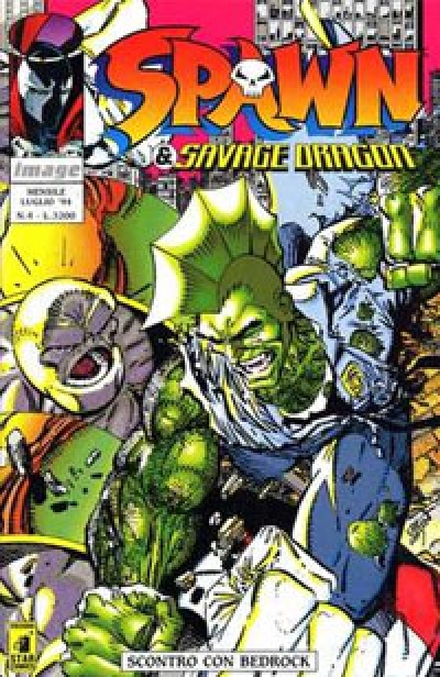 Spawn & the Savage Dragon n. 4 - Scontro con Bedrock by Neil Gaiman ...