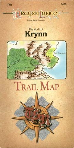 TM3 The World of Krynn Trail Map by TSR, Inc | Goodreads