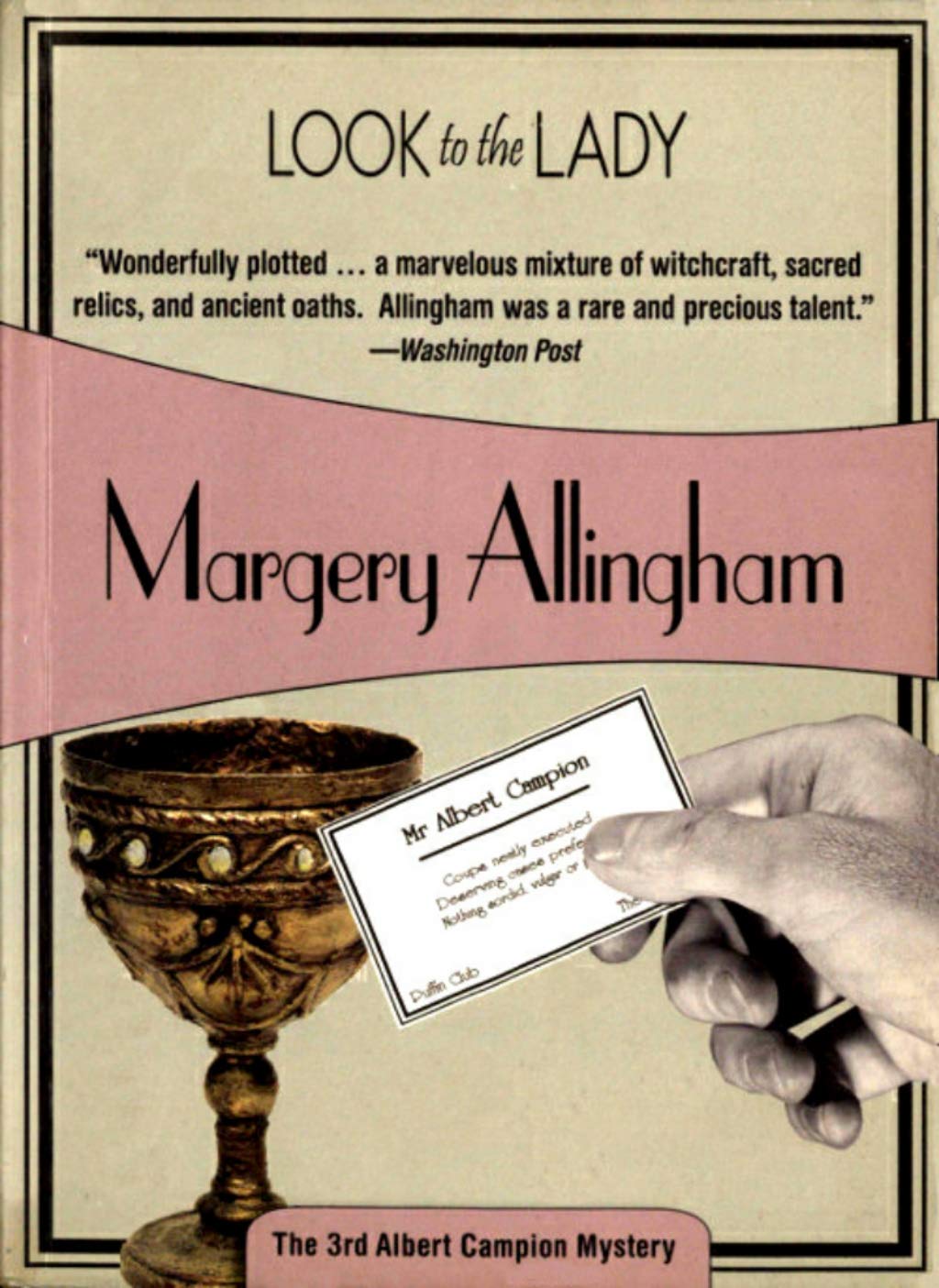 Look to the Lady (Albert Campion #3) by Margery Allingham | Goodreads