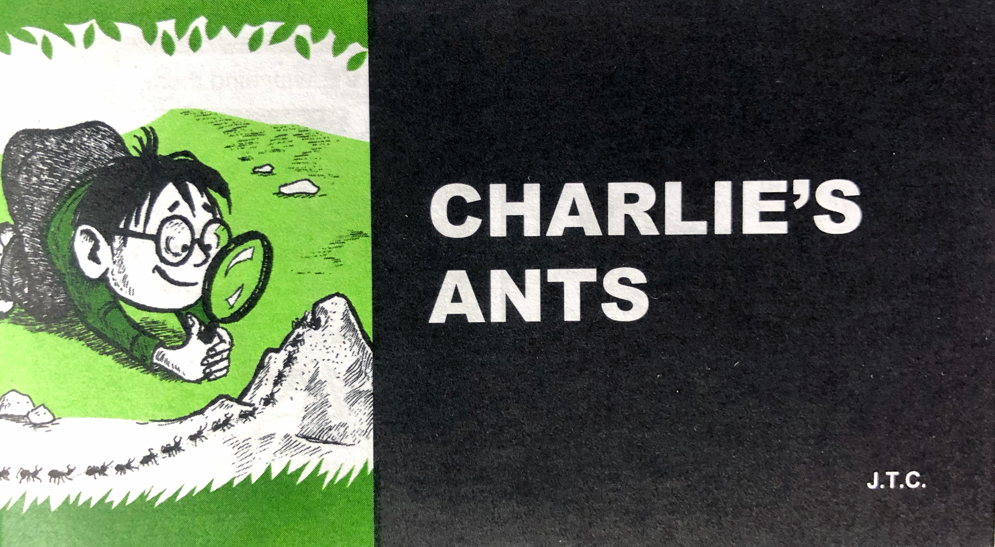 Charlie's Ants by Jack T. Chick | Goodreads
