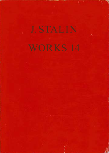 Works, Volume 14: 1935-1940 by Joseph Stalin | Goodreads