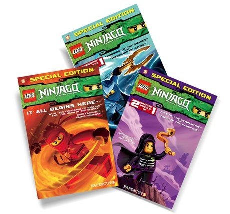 Lego Ninjago 2-in-1 Graphic Novels Special Edition 3 Book Set by Greg ...
