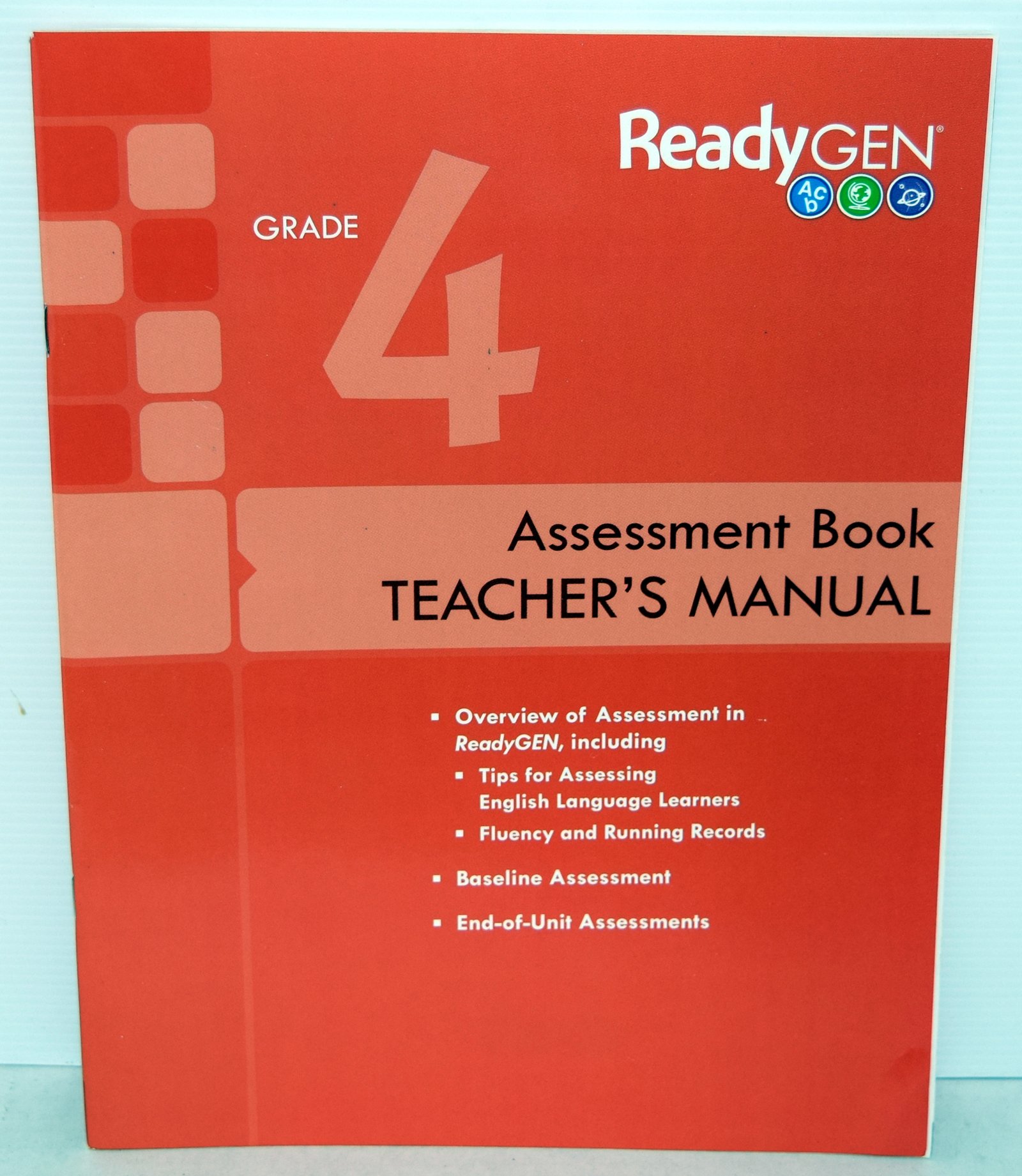 ReadyGen Grade 4 Assessment Book Teacher's Book by Unknown | Goodreads