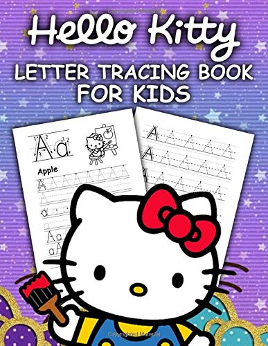 Hello Kitty Letter Tracing Book For Kids: Incredible Gift For Boys And ...