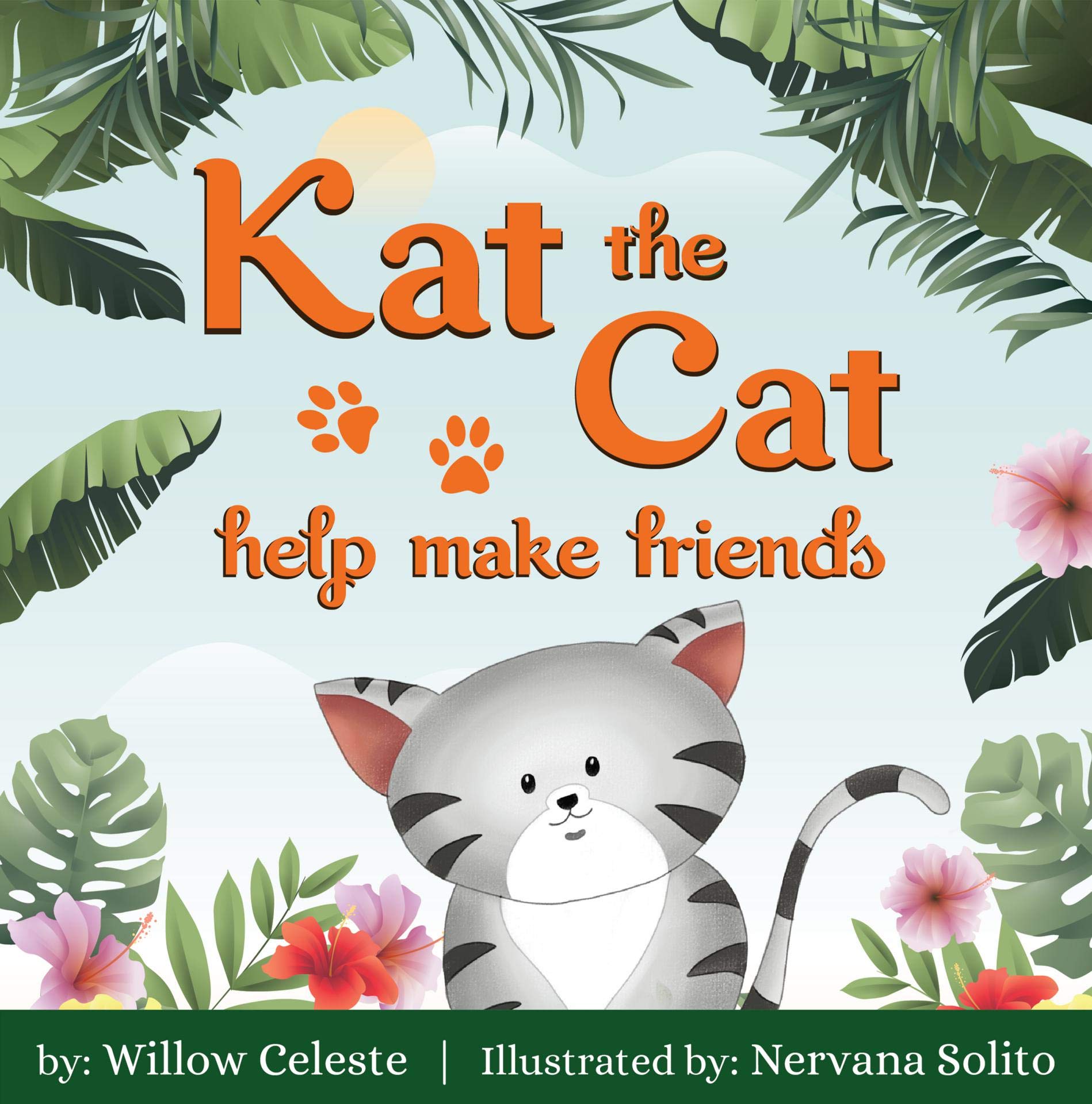 Kat the Cat helps make friends: Fun & Cute Rhyming Picture Book ...