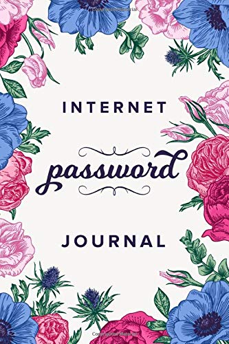Internet Password Journal: Password Book for Women in Alphabetical ...